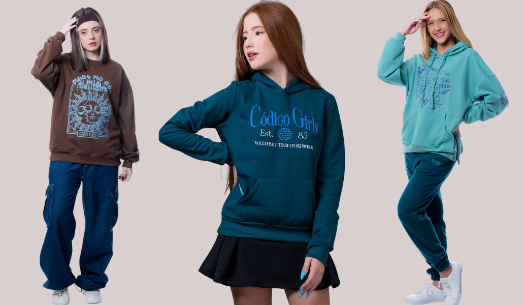Looks com moletom: 7 opções para todas as horas
